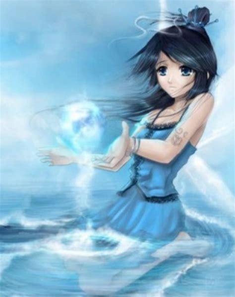 Lyhra la fille déesse des eaux LES 4 ÉLÉMENTS FR Amino