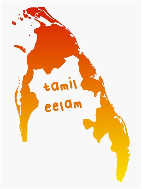 Tamil Eelam Sticker For Sale By Eggappam Redbubble