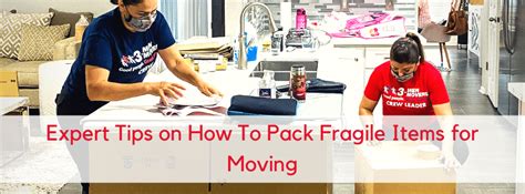 How To Pack Fragile Delicate Items For Moving Men Movers