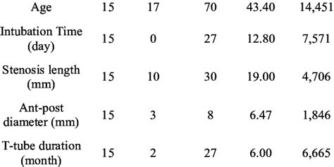 Definitive Statistical Analysis N Minimum Maximum Mean Std Deviation Download Table