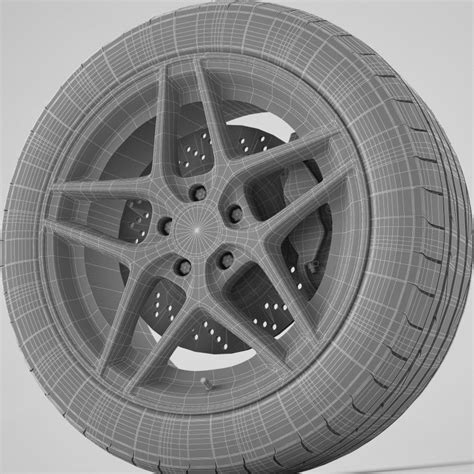 Wheel Bbs Cf 3d Model 39 Max Fbx 3ds Obj Free3d