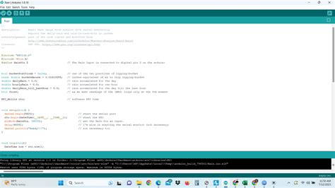 Arduino Rain Gauge Code At Grace Makin Blog