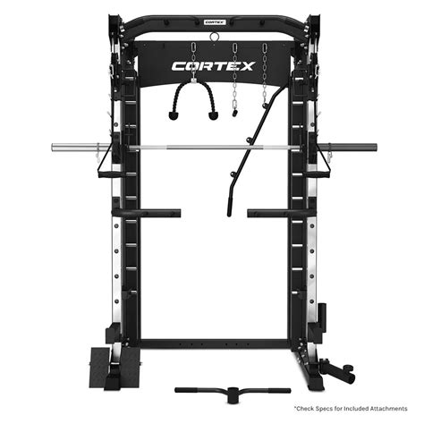 Cortex Sm 26 6 In 1 Power Rack With Dual Stack Smith And Cable Machine