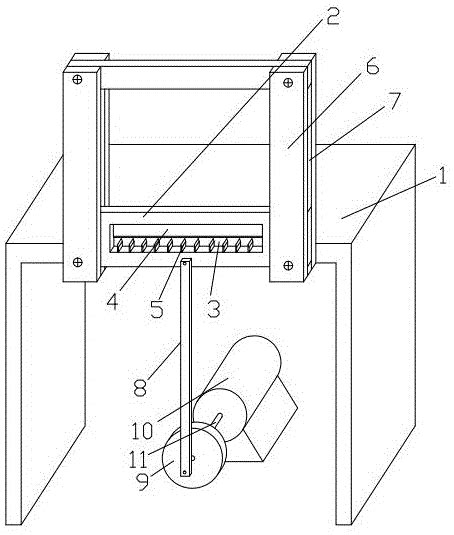 豆干切丝机的制作方法