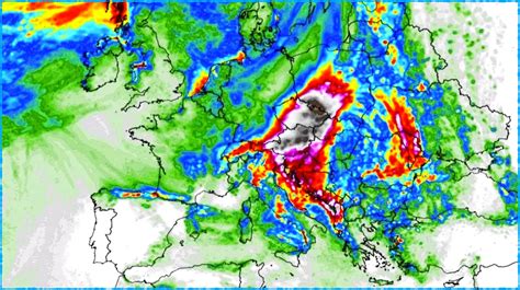Pogodnik Central Europe Braces For Massive Rainfall Event Potential