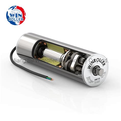 Ip66 Baggage Scanner Use Conveyor Roller Oil Cooled Motor Roller