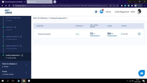 Akhil Munnuru On Linkedin Day12 50daysofcode Javascript 50daysofcodechallenge Nxtwave Ccbp