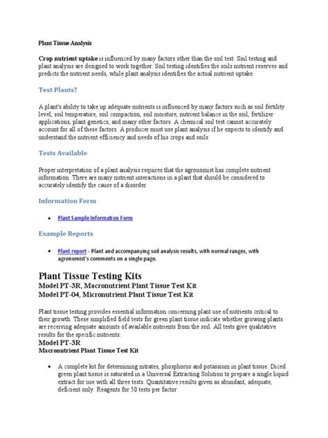 Pdf Plant Tissue Analysis Dokumentips