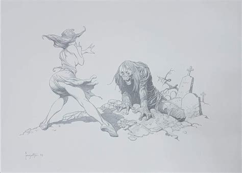 Frank Frazetta Sketch