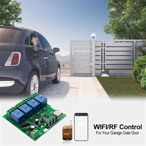 Smg Ewelink Smart Home Switch 4ch Wifi Relay Rolling Door Switch Dc Ac 12v 24v Motor Curtain