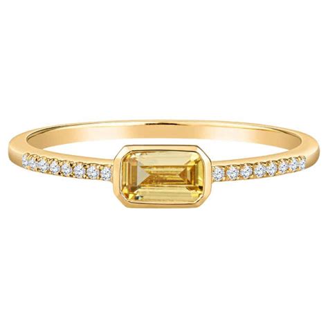 14 Karat Yellow Gold Citrine And Diamond Halo Fashion Ring For Sale At