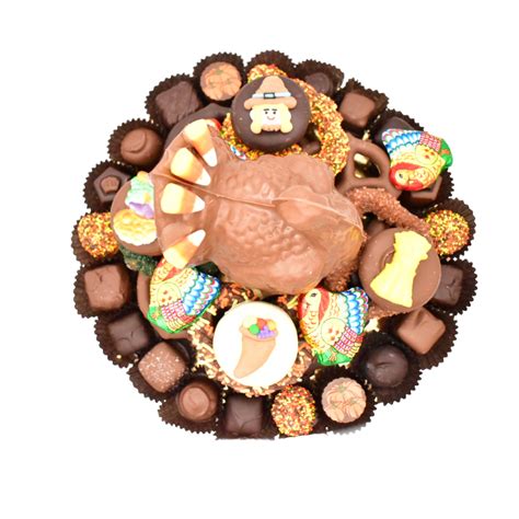 Large Turkey And Assorted Chocolate Tray Meyers House Of Sweets