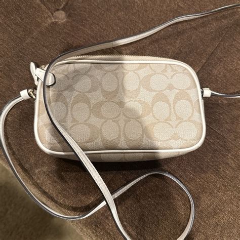 Coach Bags Coach Beige Crossbody Bag Poshmark