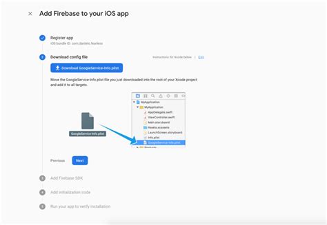How To Integrating Firebase With Ios In React Native