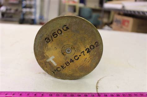 Large Spent Artillery Shell Casing
