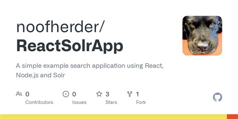Github Noofherder Reactsolrapp A Simple Example Search Application