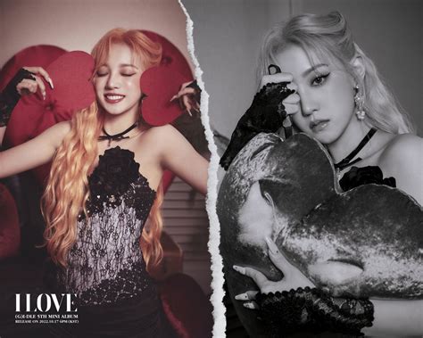 Gi Dle Members Show Off Their Charisma In The I Love Concept Photos