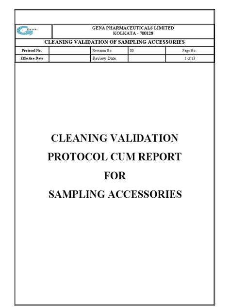 Cleaning Validation Of Sampling Tools Pdf Chromatography