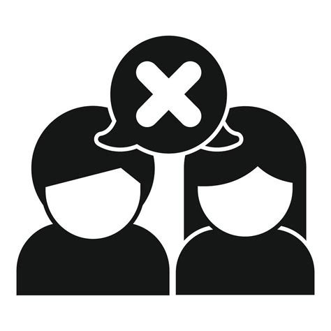 People Having Communication Problems With Negative Sign In Speech