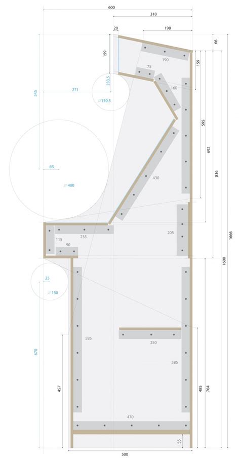Plans De Coupe Et Dassemblage Construction Borne Darcade Metal Slug