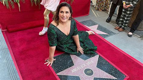 Angélica Vale Recibió Su Estrella En El Paseo De La Fama De Hollywood