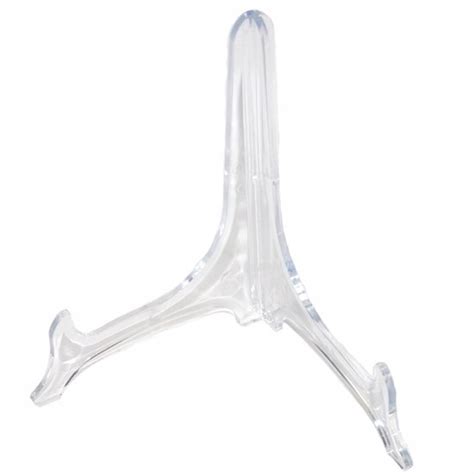Standaard Voor Bord 22 36 Cm Transparant Kunststof Bol