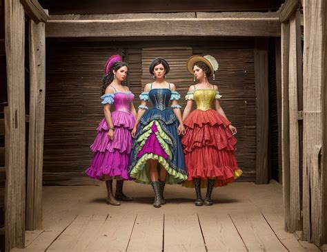 Wild West Saloon Girls By Kellylynnmartin On Deviantart