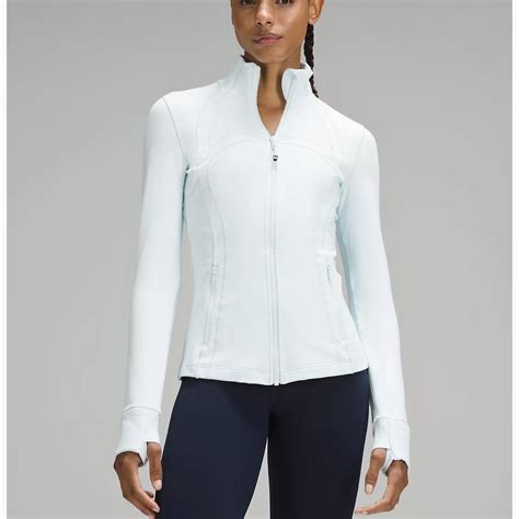 Lululemon Align Jacket Light Blue Size 6 Lightly Depop