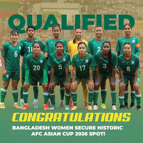 Bangladesh Womens National Team Has Successfully Qualified For The