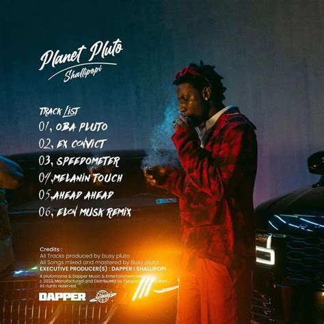 Shallipopi Makes An Impact With Debut Ep ‘planet Pluto Planets All Songs Album Covers