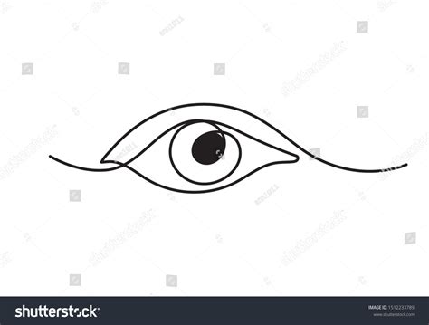 Eye Outline Drawing