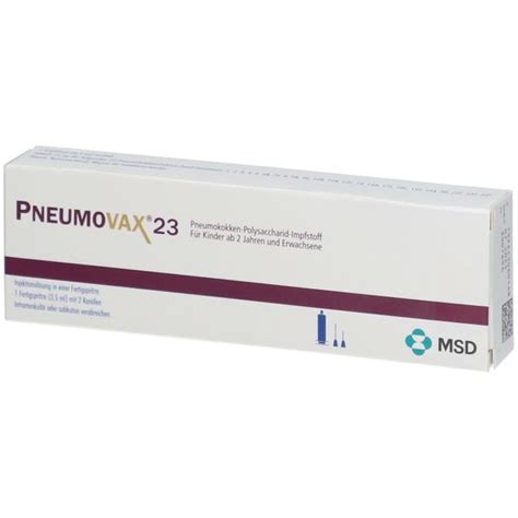 Pneumovax® 23 0 5 Ml Shop