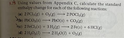 Solved 575 ﻿using Values From Appendix C ﻿calculate The