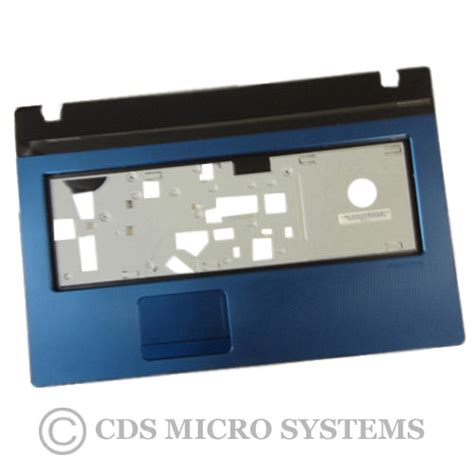 New Acer Aspire 7750 7750g 7750z Blue Upper Case Palmrest And Touchpad
