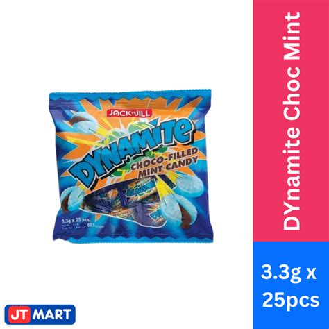 Jack N Jill Cloud 9 Candy Dynamite Chocolate Mint 33g X 25pcs