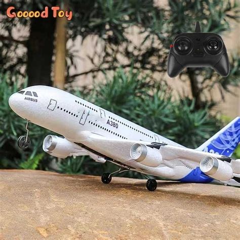 A380 3ch 2ch Rc Plane Glider Airplanes Remote Control Foam Fixed Wing