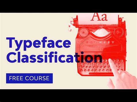 Free Video Typography Basics Typeface Classification From Envato