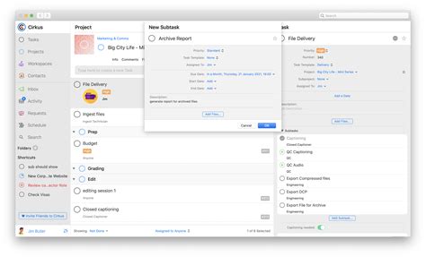 Subtasks A New Level Of Collaboration — Cirkus