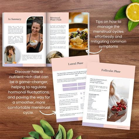 Menstrual Cycle Nutrition Guide Lovely The Shop For Moms
