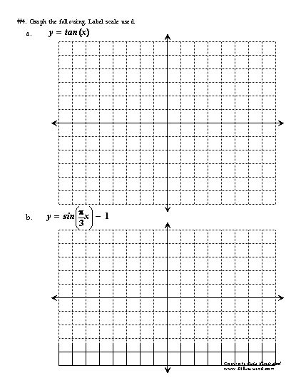 Parent Graphs Of Trig Functions Clothespin Matching Activity Worksheets Library