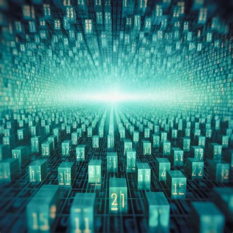 Premium Ai Image Binary Code Background