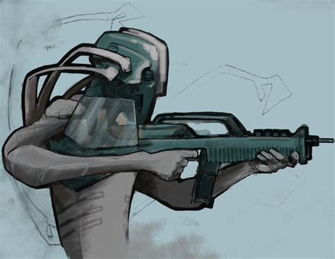 Alien Robot Sketch Ii By Dxtor On Deviantart