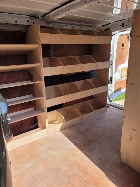 Ford Transit Connect 2013 Full Van Racking Fully Assembled