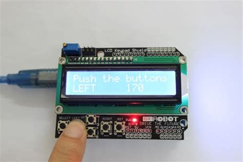 LCD Keypad Shield Elecrow