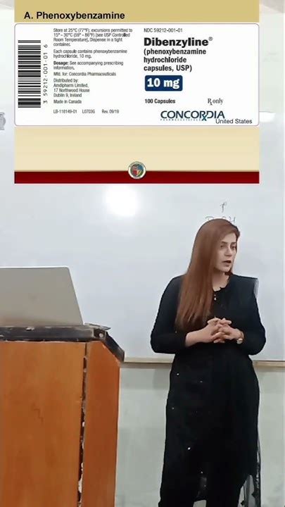 Phenoxybenzamine Dibenzyline Youtube