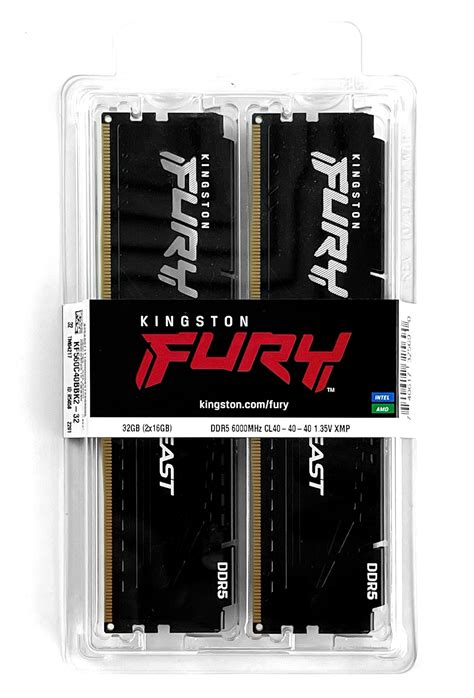 嚴選 Sk Hynix 顆粒 Kingston Fury Beast D5 6000 32gb Kit 電腦領域 Hkepc Hardware 全港 No1 Pc網站