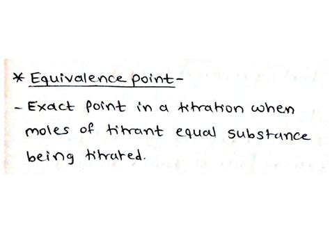 Equivalence Point Pdf