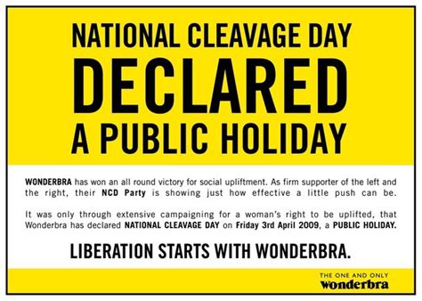 National Cleavage Day Behance