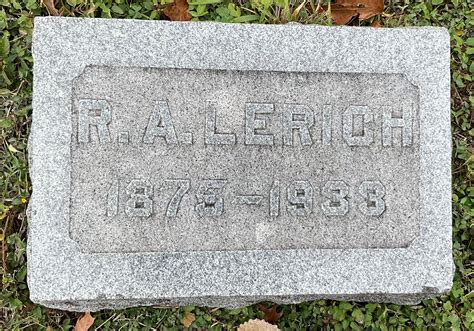 Robert Adolph Lerich 1875 1933 Memorial Find A Grave