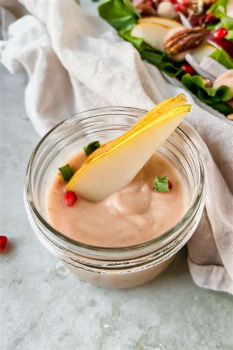 Pear Vinaigrette Cup Of Yum